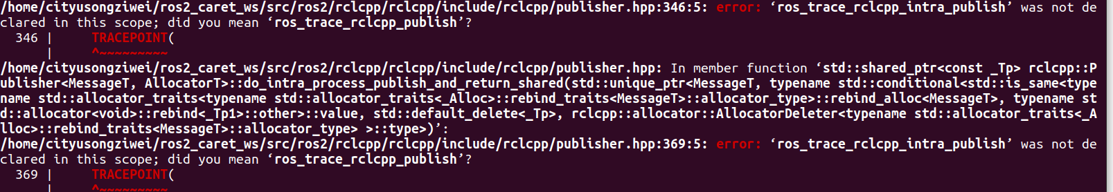 Cannot install caret on Ubuntu 20.04 with ROS2 Galactic · Issue #135 · tier4/caret · GitHub