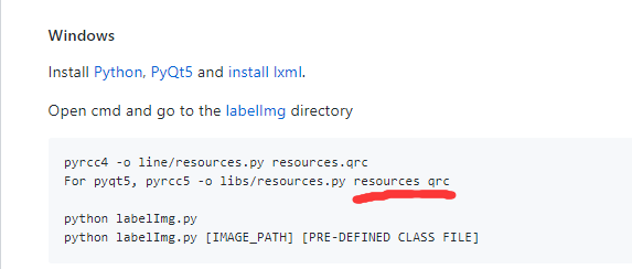 The mistake in Readme · Issue #476 · HumanSignal/labelImg · GitHub