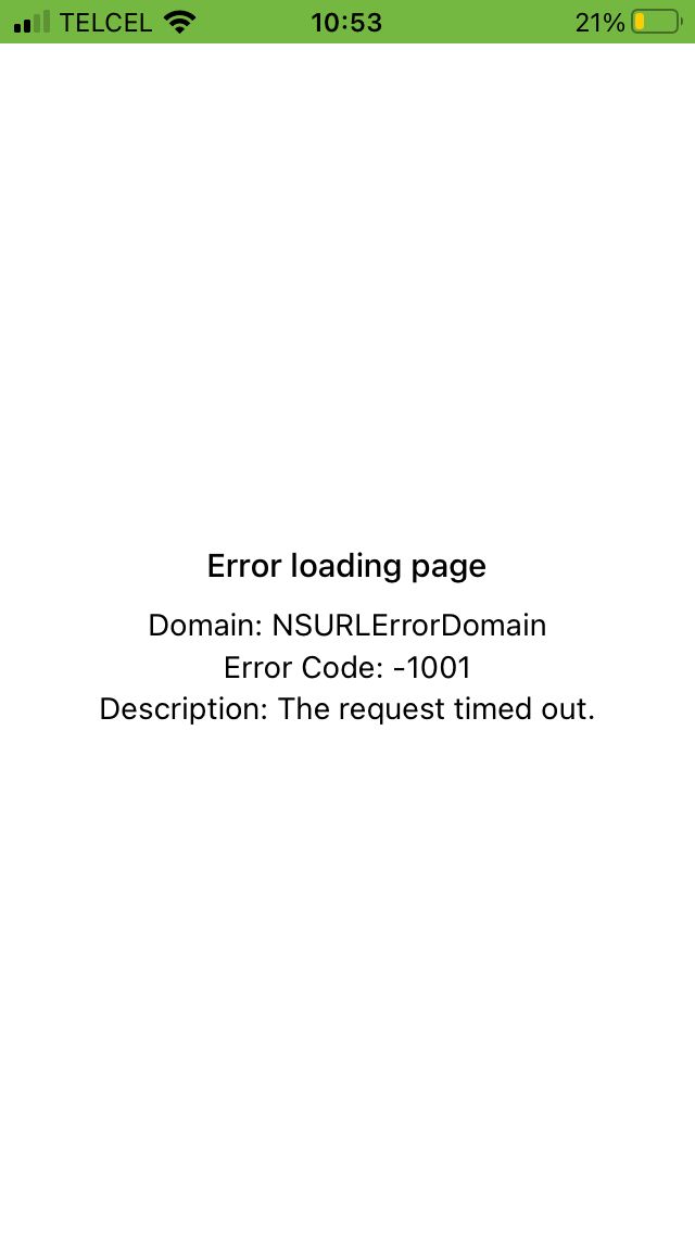 NSURLErrorDomain - 1001 · Issue #2402 · react-native-webview/react-native-webview · GitHub