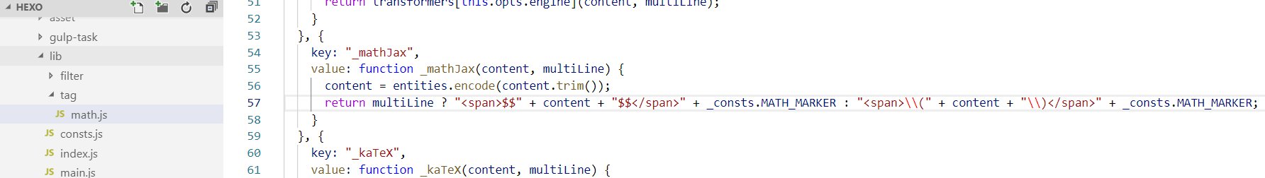 How can I use inline style with $...$ · Issue #56 · hexojs/hexo-math · GitHub