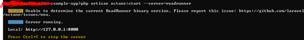 Unable To Determine The Current Roadrunner Binary Version · Issue 585 · Laravel Octane · Github