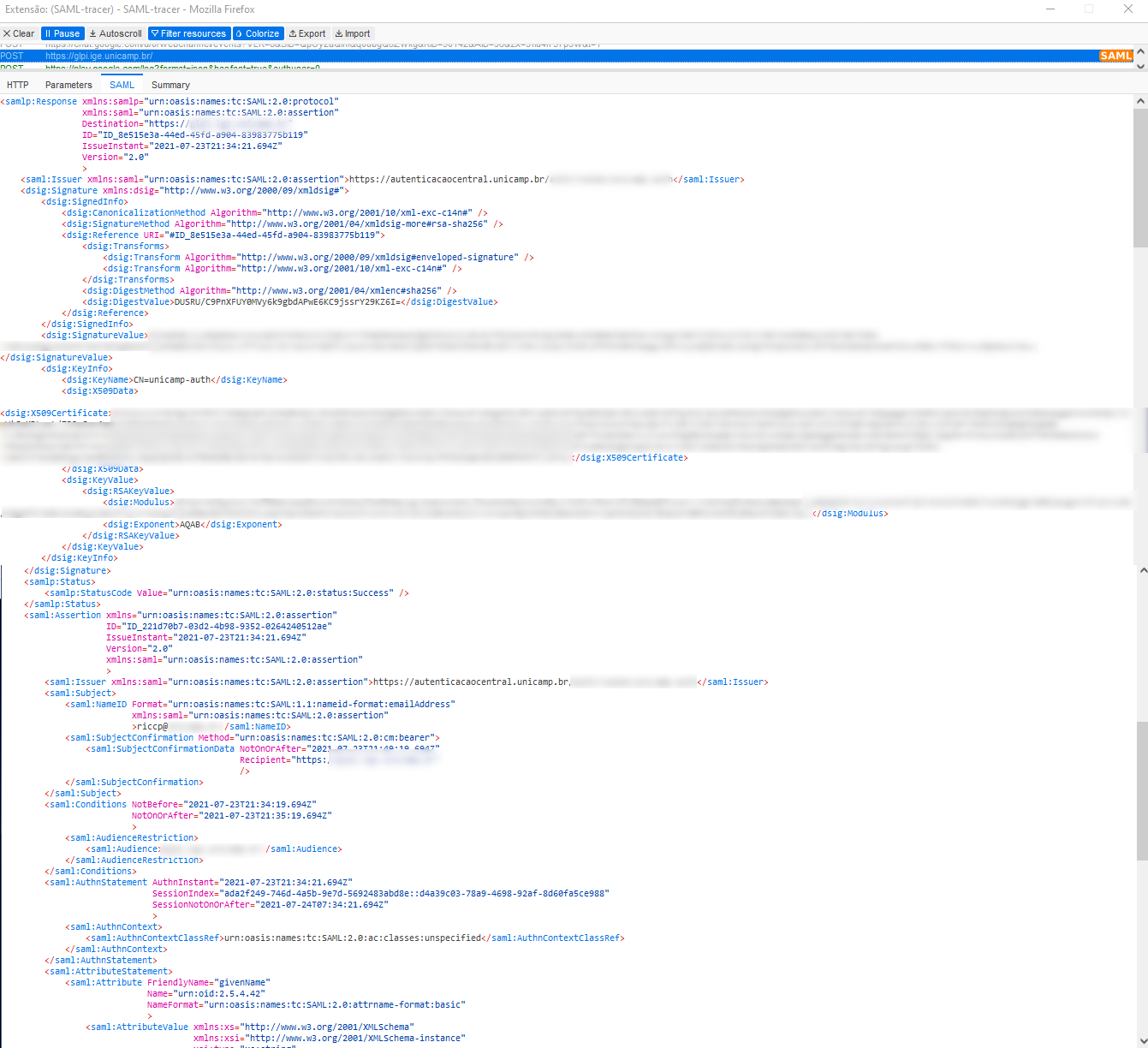 Session does not start with credentials · Issue #57 · derricksmith/phpsaml · GitHub