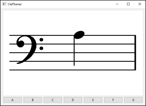 GitHub - astroshift/ClefTrainer: Musical Clef Training/Practice Application
