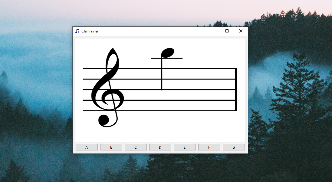 GitHub - astroshift/ClefTrainer: Musical Clef Training/Practice Application