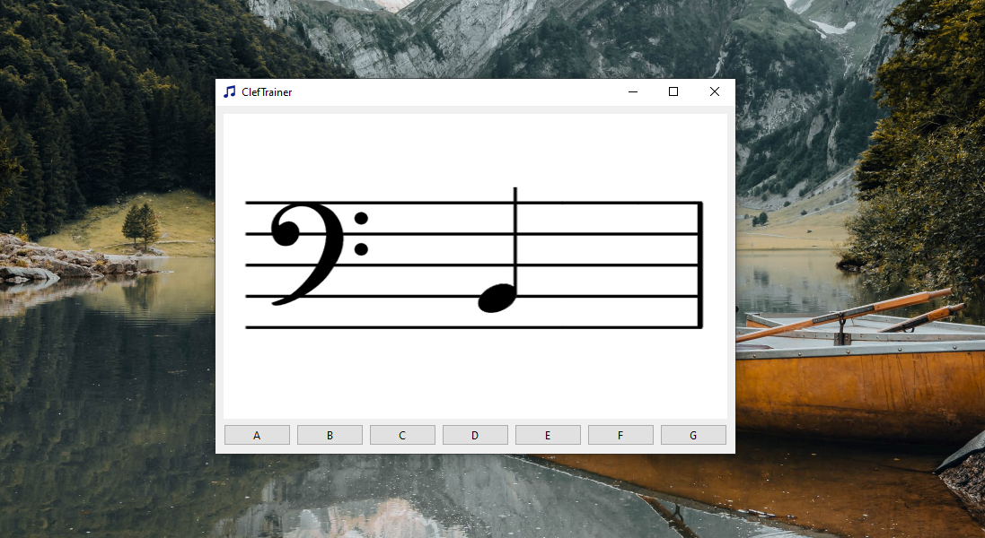 GitHub - astroshift/ClefTrainer: Musical Clef Training/Practice Application