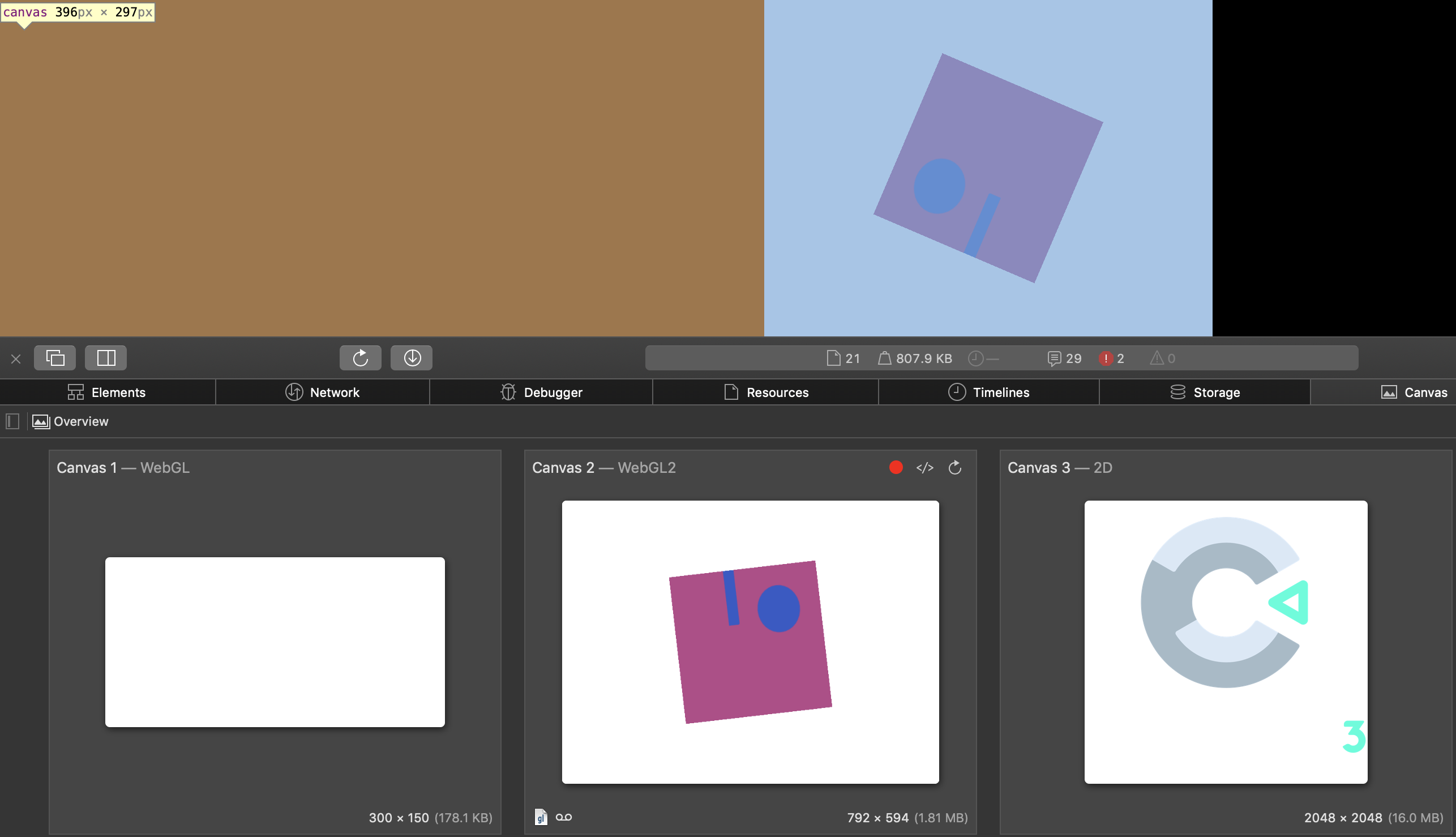 Spector.js not finding gl calls with Construct 3 example (browser extension) · Issue #115 ...