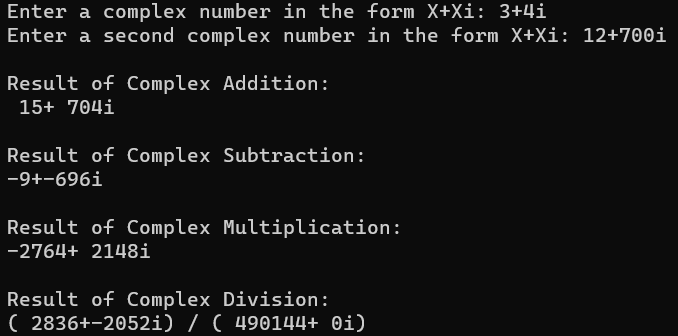 GitHub - aidan-le-beard/Ada-Complex-Number-Arithmetic: Takes input of 2 complex numbers, and ...