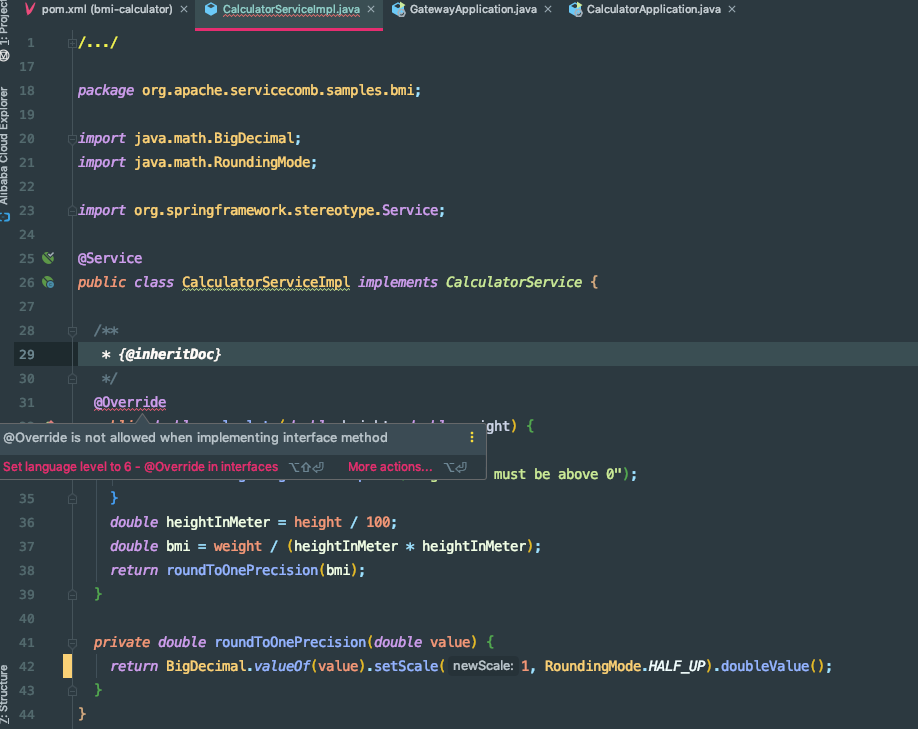 Override Is Not Allowed When Implementing Interfalse Method · Issue