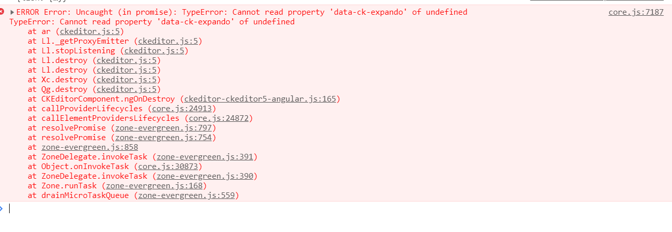 Angular 8: ngOnDestroy crashes when targeting es2015 or greater · Issue #109 · ckeditor ...