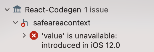 Build Issue With Xcode 143 · Issue 369 · Th3rdwavereact Native Safe
