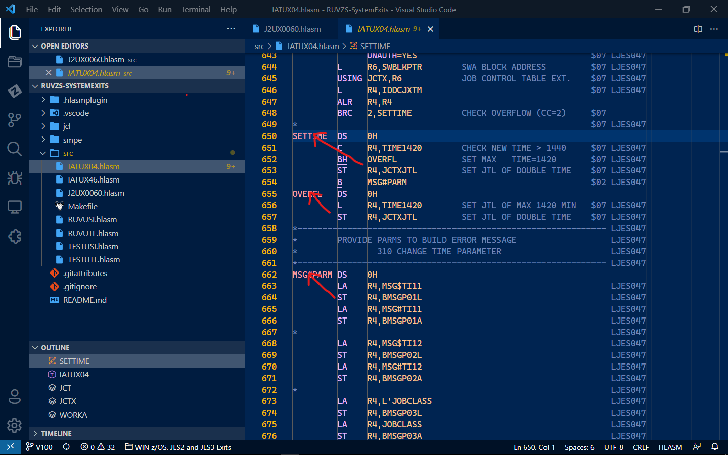 Outline view wrong/inconsistent for HLASM Programs · Issue #148 · IBM ...