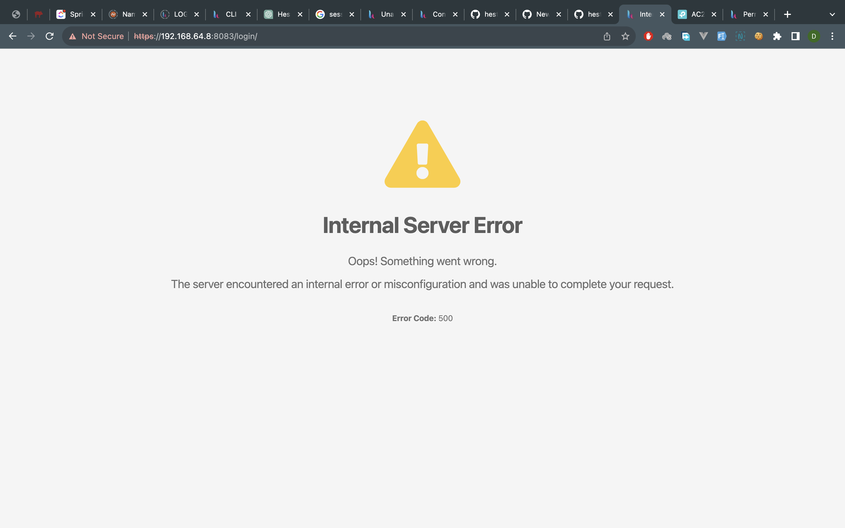 Bug Unable To Login On Development Environment Due To The Permission Issue · Issue 4080 2587