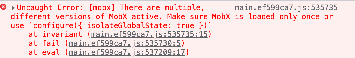 [Question] 多个版本 mobx 提示版本冲突 · Issue #2434 · opensumi/core · GitHub
