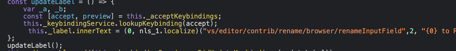 [BUG] F2 快捷键「重命名符号」的 Tips 提示文案为 undefined · Issue #3089 · opensumi/core · GitHub
