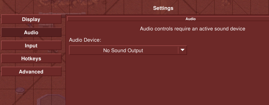 Audio Device: No Sound Output · Issue #20526 · OpenRA/OpenRA · GitHub