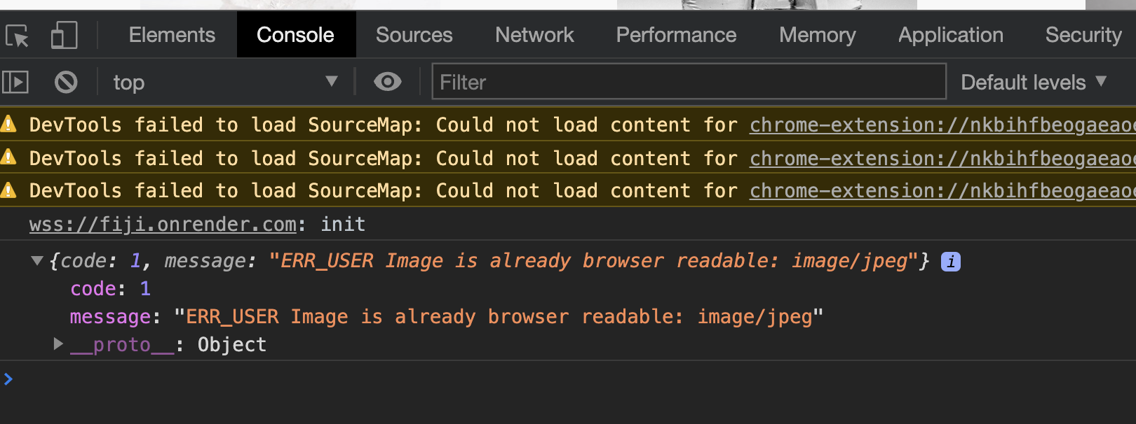 Handle HEIC conversion upload error better · Issue #610 · filecoin ...
