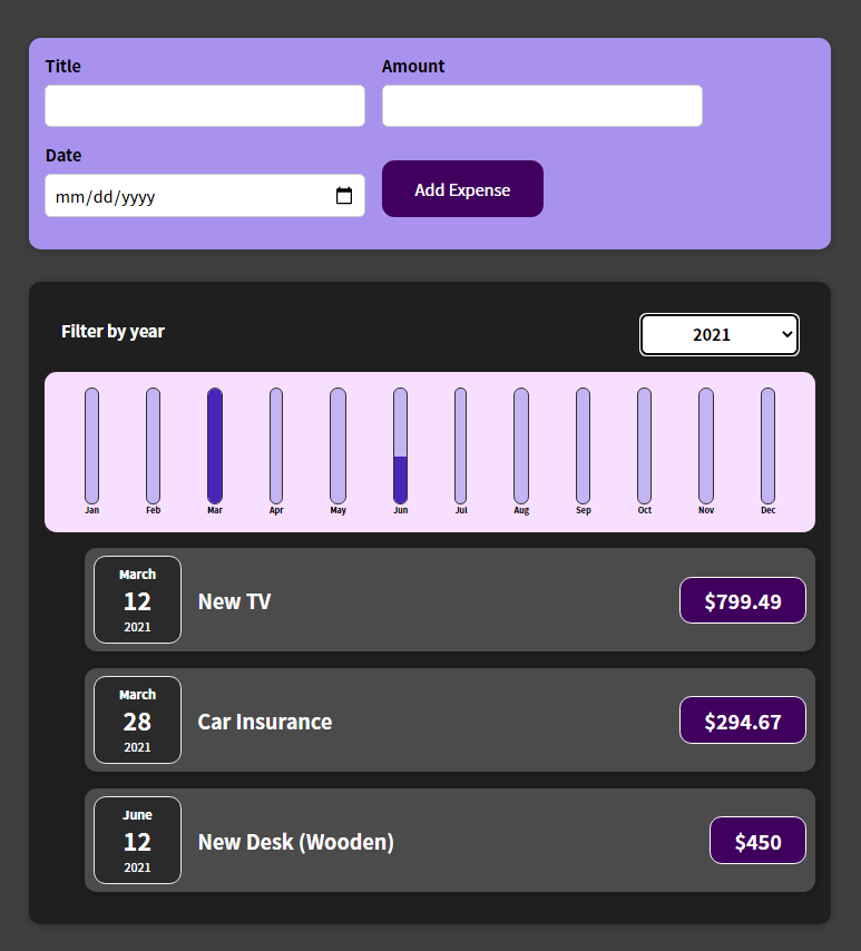 GitHub - arifwaqas/expense-tracker: Simple expense tracking app on React.js