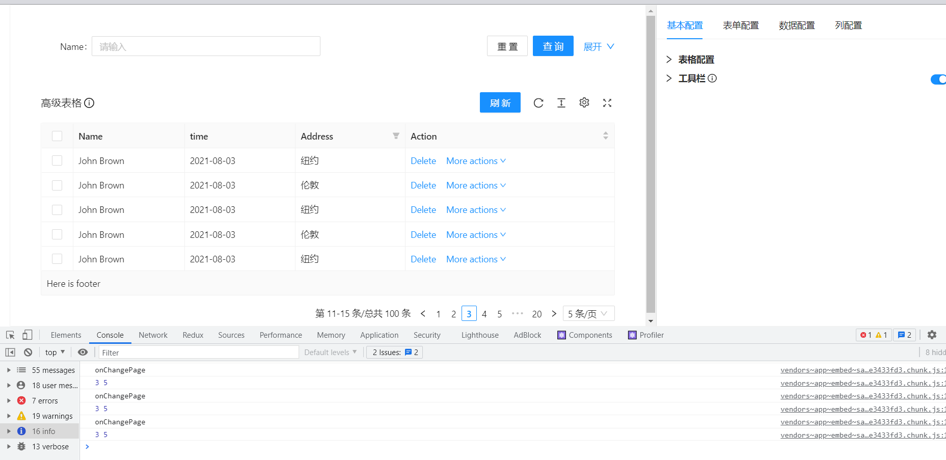 🐛[BUG] ProTable 分页器触发多次 · Issue #3367 · ant-design/pro-components · GitHub
