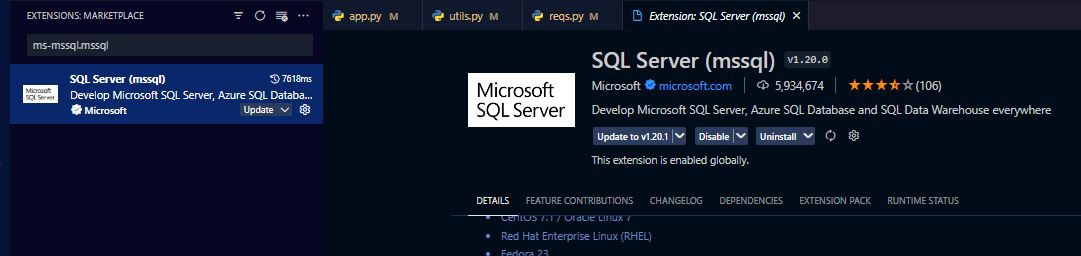 CorruptZip error while installing mssql extension · Issue #17773 · microsoft/vscode-mssql · GitHub