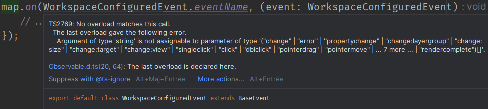 Allow Custom Event Types And Event Objects In Mapon · Issue