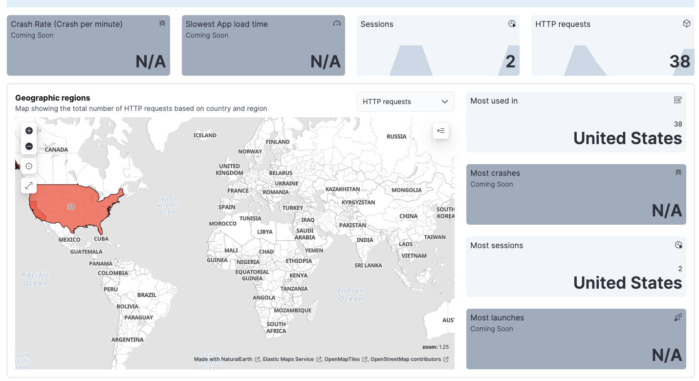 [APM] Display Crash information in mobile service overview · Issue #154083 · elastic/kibana · GitHub