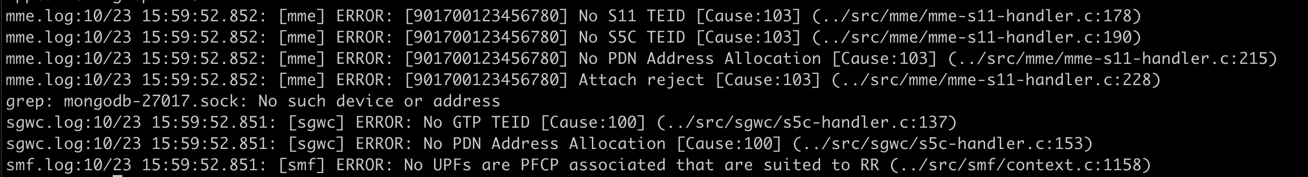 Open5gs Attach Reject · Issue #1235 · srsran/srsRAN_4G · GitHub