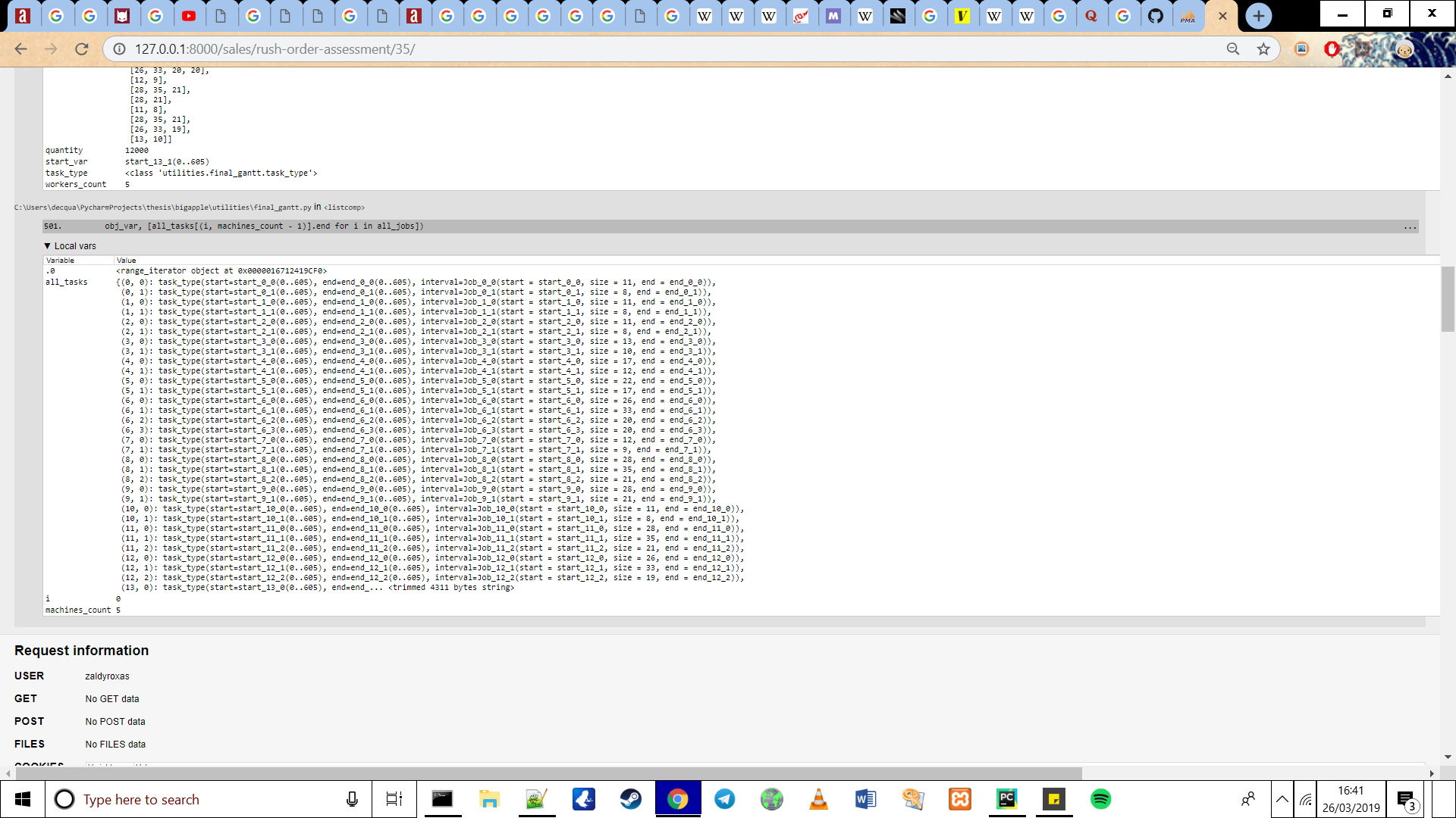 constraint-solver.pywrapcp loads 10+ minutes · Issue #1154 · google/or ...