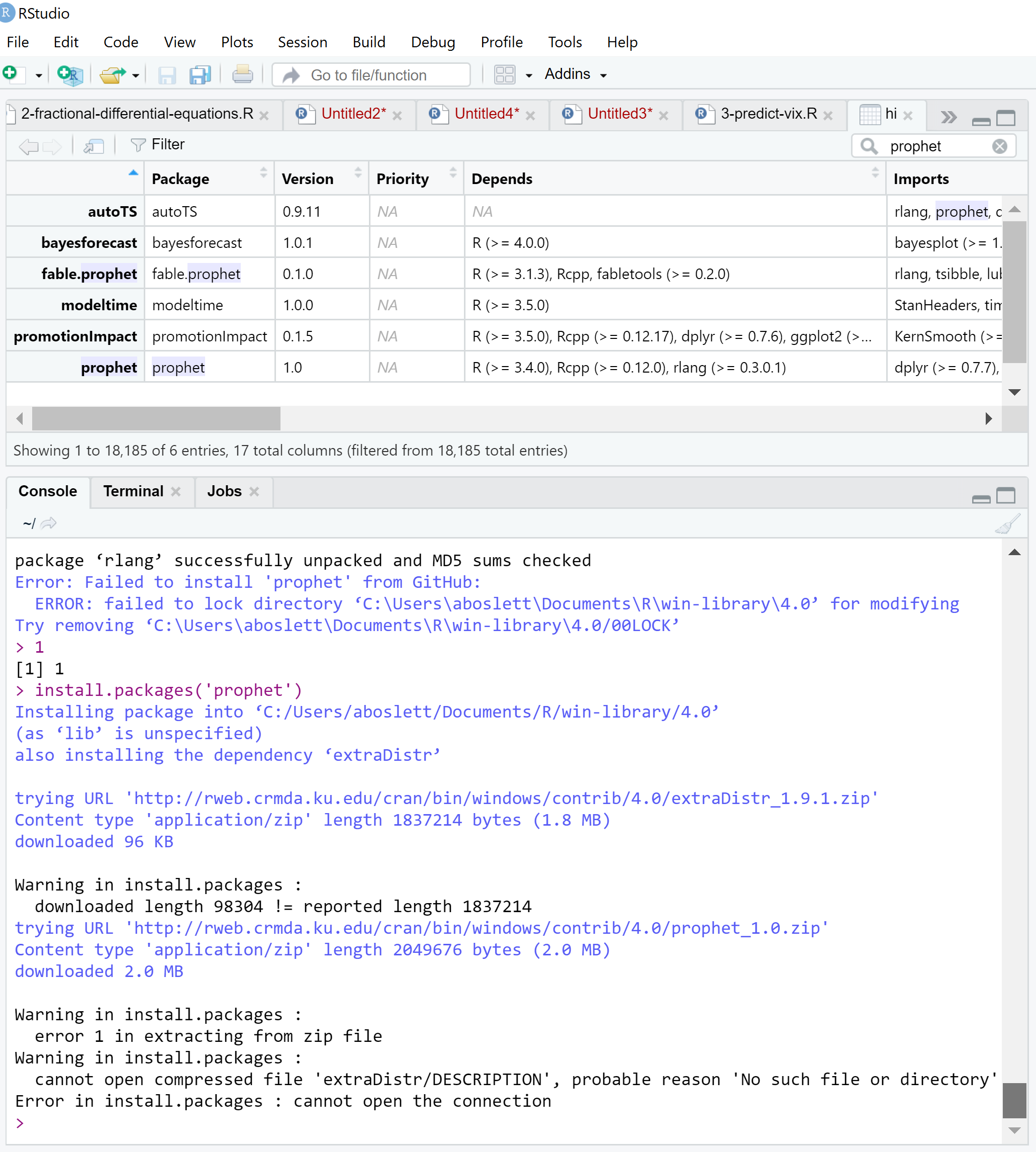Error: Installing prophet in R with extraDistr · Issue #2034 · facebook/prophet · GitHub