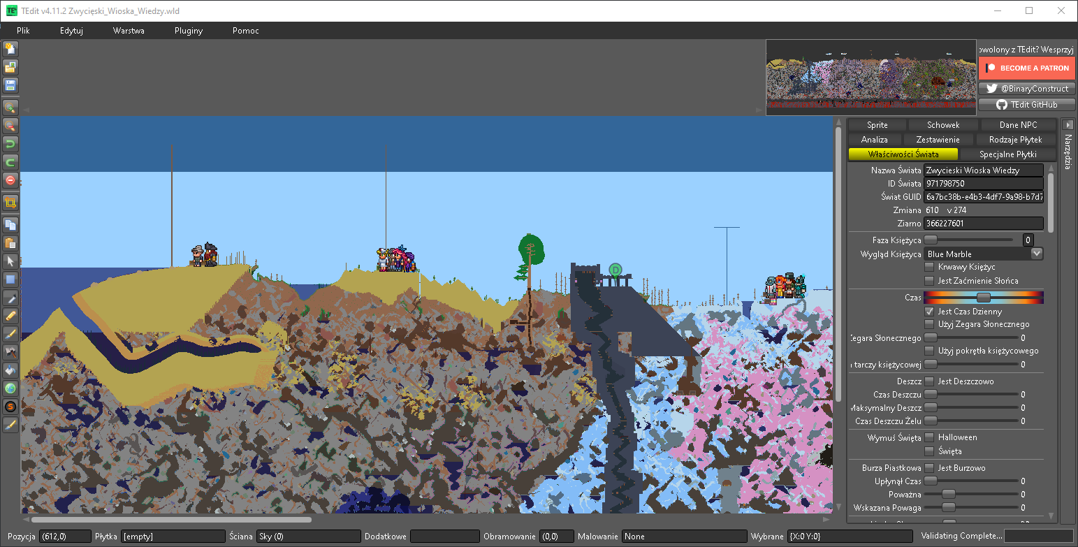 Unable to save with a "Validating Complete..." · Issue #1695 · TEdit ...