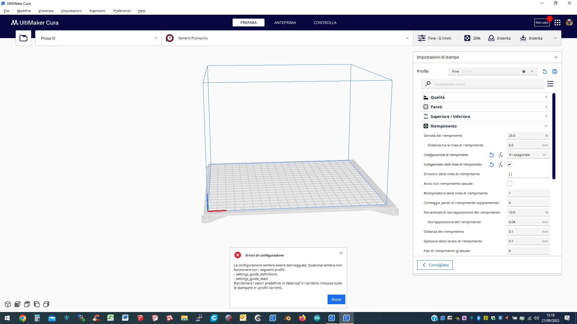 Starting error in Ultimaker cura · Issue #16782 · Ultimaker/Cura · GitHub