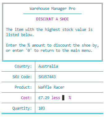 GitHub - jambrew/finalCapstone: Warehouse Stock Manager app in Python