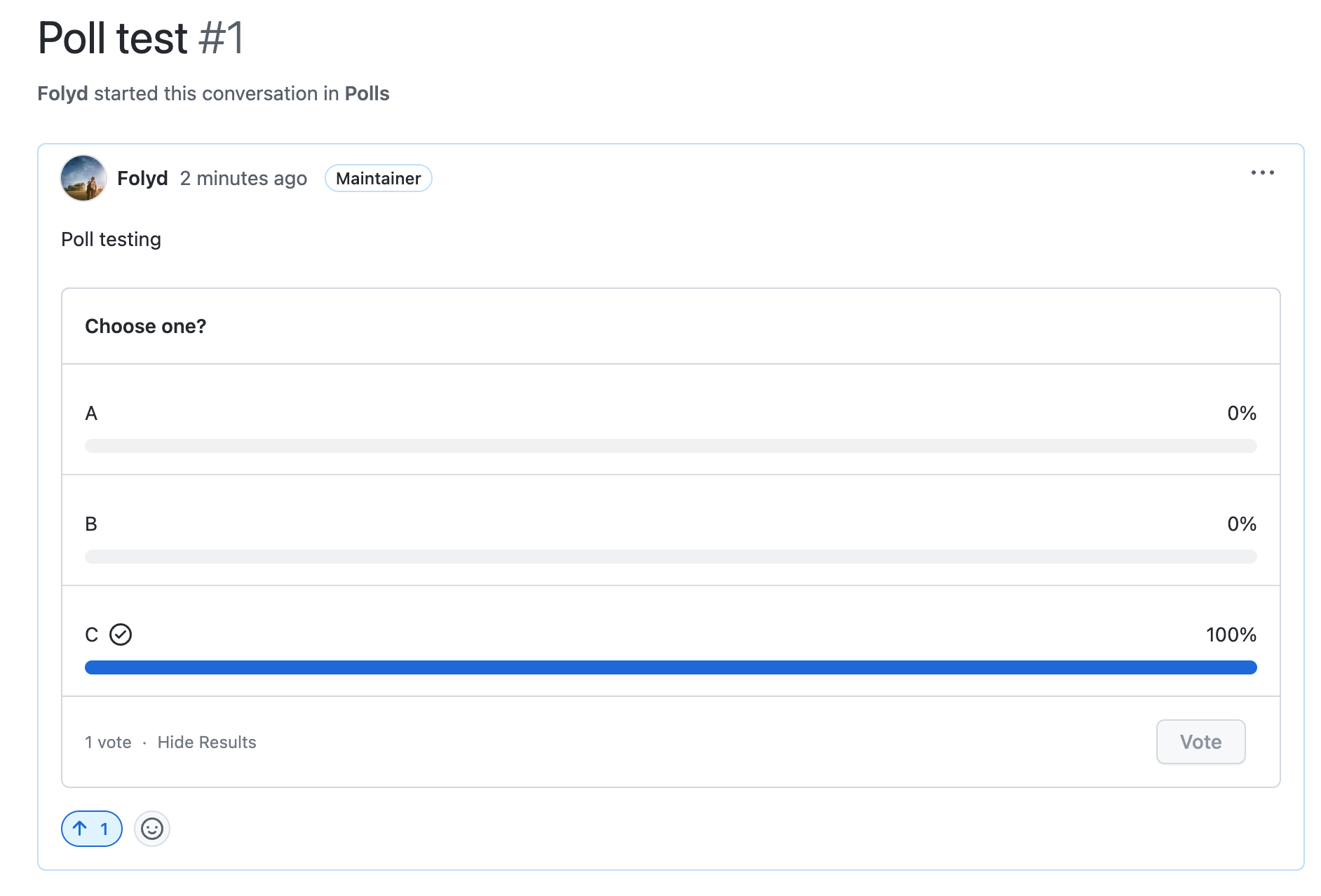 Github discussion poll supported · Issue #846 · giscus/giscus · GitHub Github discussion poll supported · Issue #846 · giscus/giscus · GitHub
