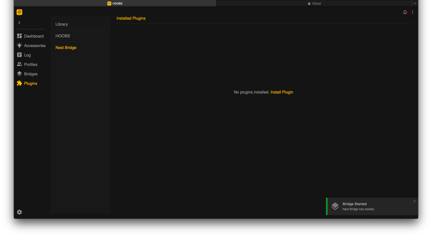 Plugins won't install on HOOBS 4 · Issue #1331 · hoobs-org/HOOBS · GitHub