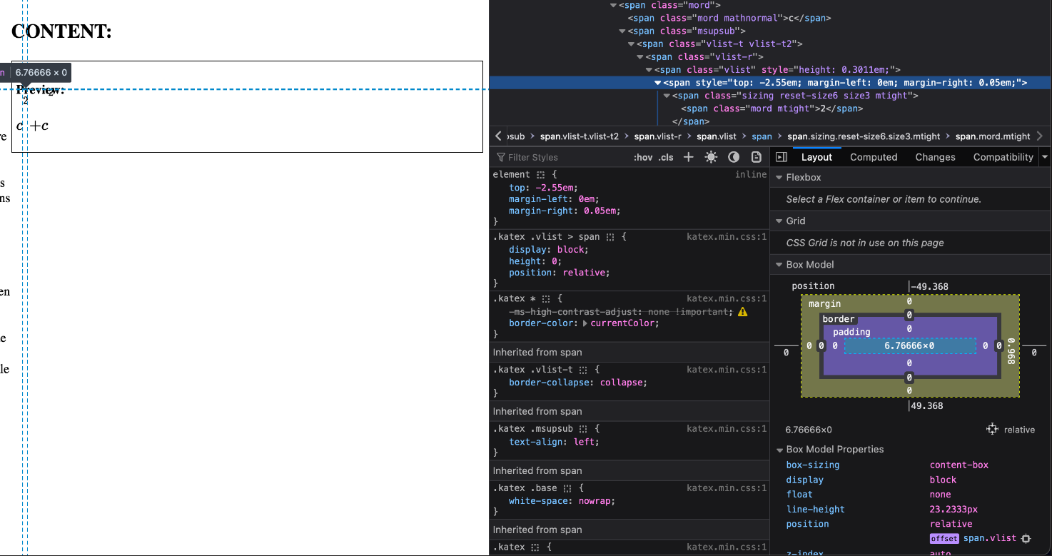 sup and subscript too high · Issue #3813 · KaTeX/KaTeX · GitHub