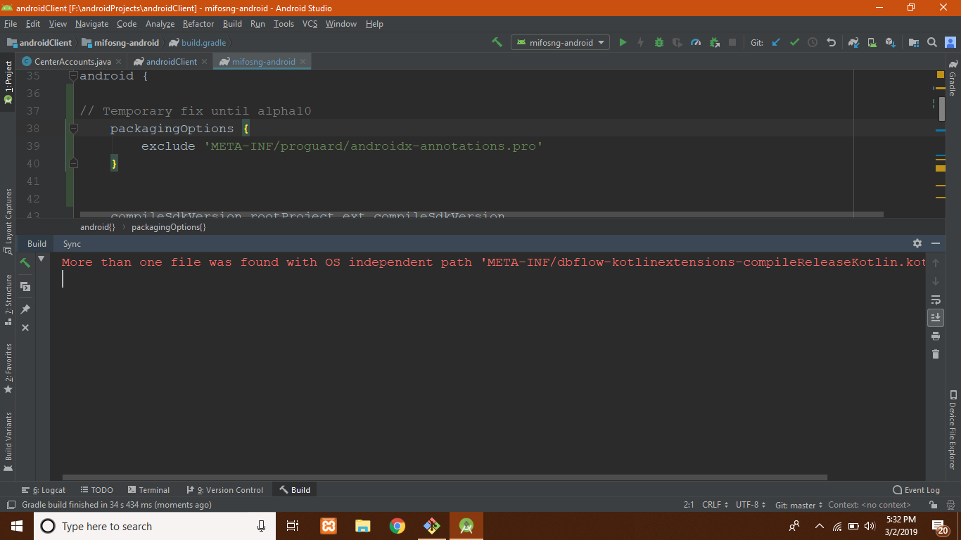 Build Errors · Issue 1073 · Openmf Android Client · Github