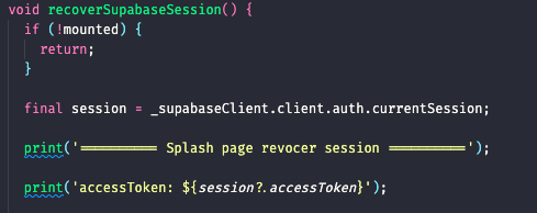 Unexpected behavior with SupabaseAuth.instance.initialSession and signOut method · Issue #245 ...