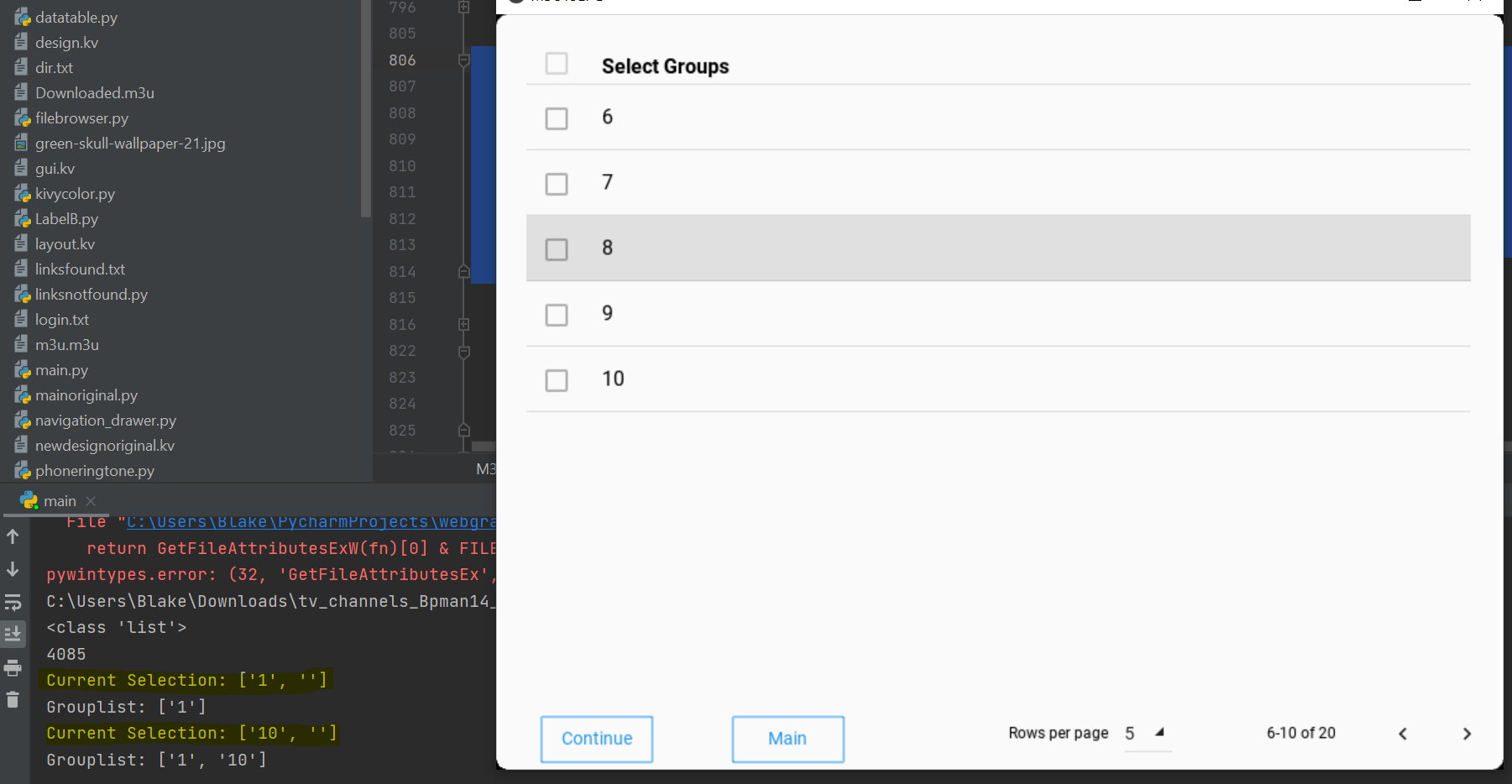 MDDataTable on_check_press issue · Issue #853 · kivymd/KivyMD · GitHub