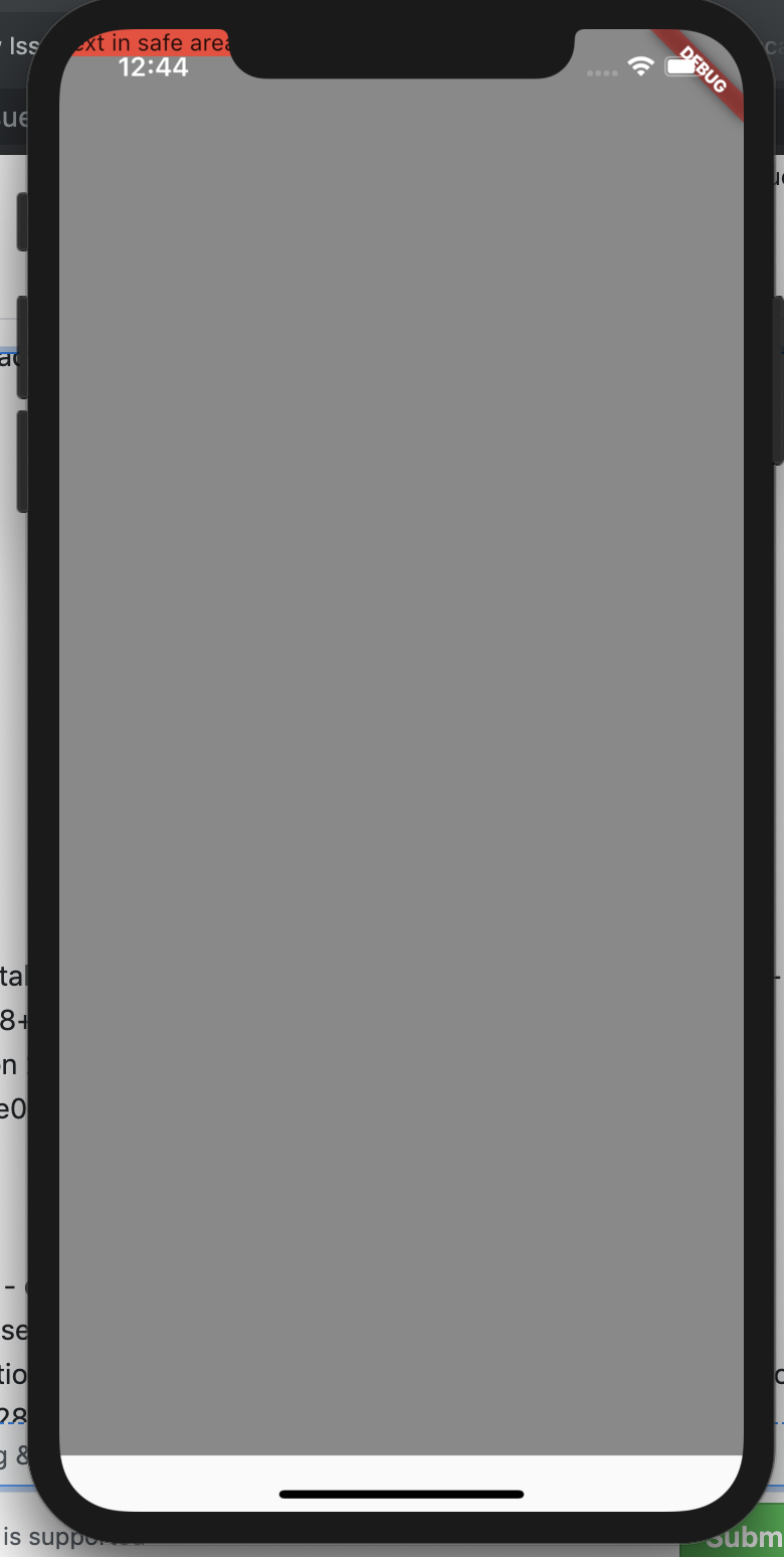 Modalbottomsheet With Isscrollcontrolled Doesnt Respect Safearea · Issue 39205 · Flutter