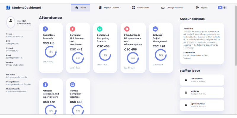 GitHub - egideons/Pro-Career: A Student Portal Website