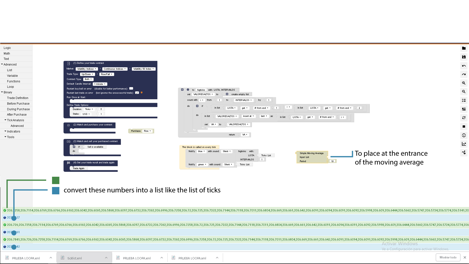 Please help, I need to convert data into a list to place in the entry ...