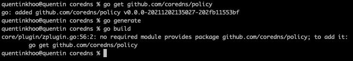 Issue with enabling this plugin as an external plugin for coredns · Issue #37 · coredns/policy ...