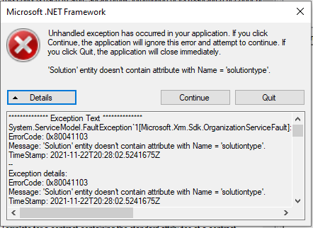 Getting an Error when trying to Export · Issue #28 · rajyraman/mscrmexporttoexcel · GitHub
