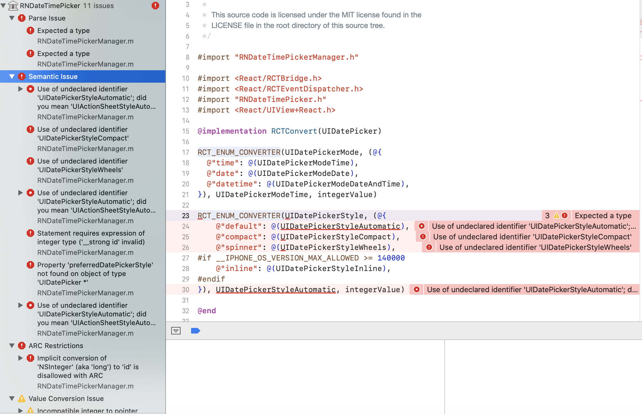 Build failed · Issue #273 · react-native-datetimepicker/datetimepicker · GitHub