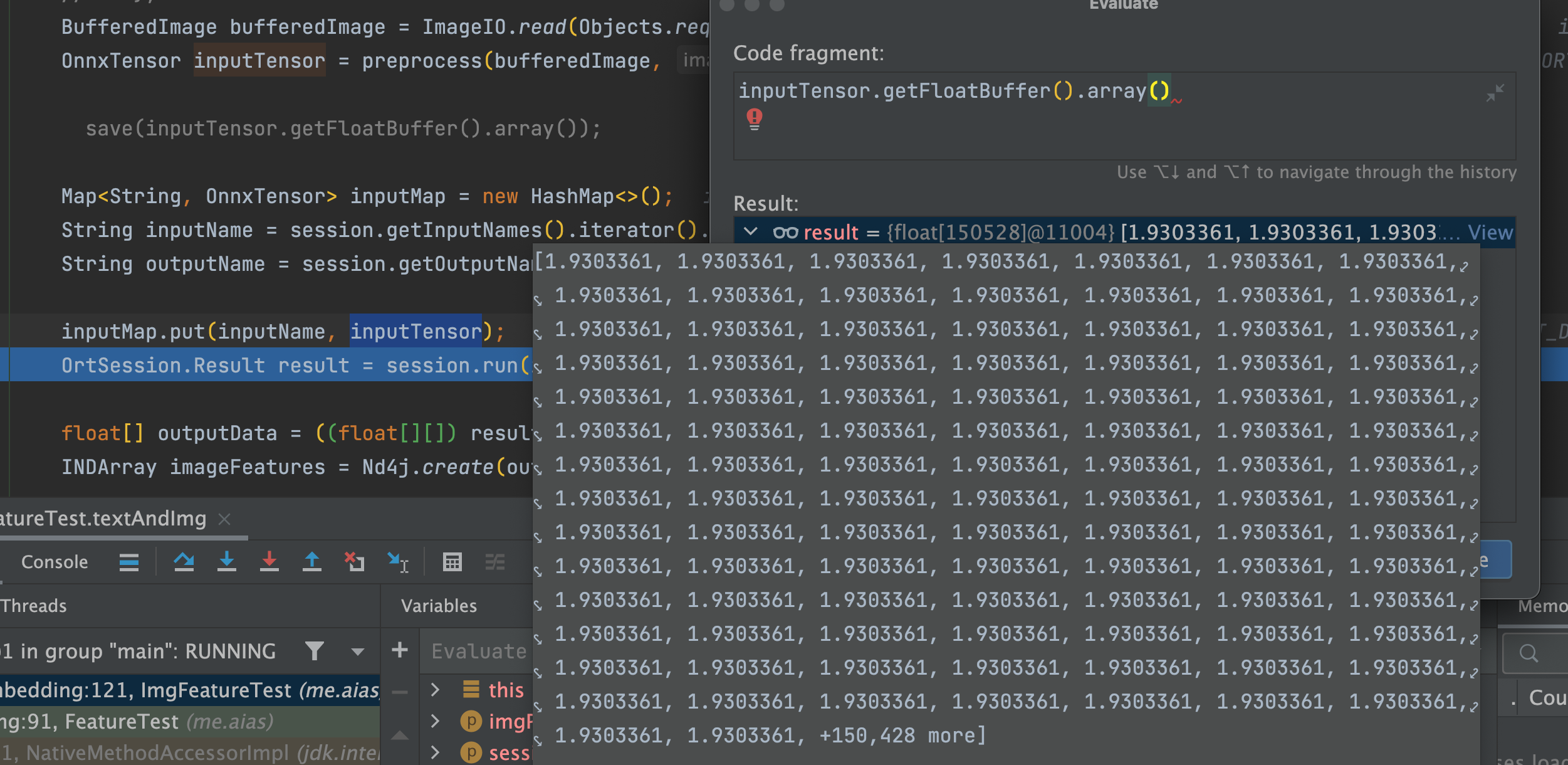 [Mobile] same model returns different result between java and android enviroment · Issue #16472 ...