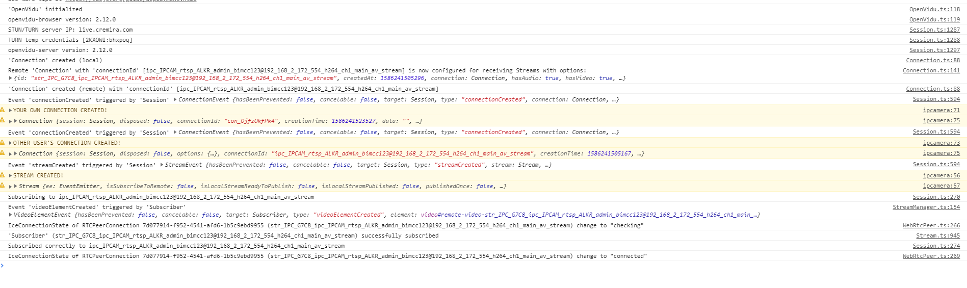 Use IP Camera but video is no playing · Issue #423 · OpenVidu/openvidu · GitHub