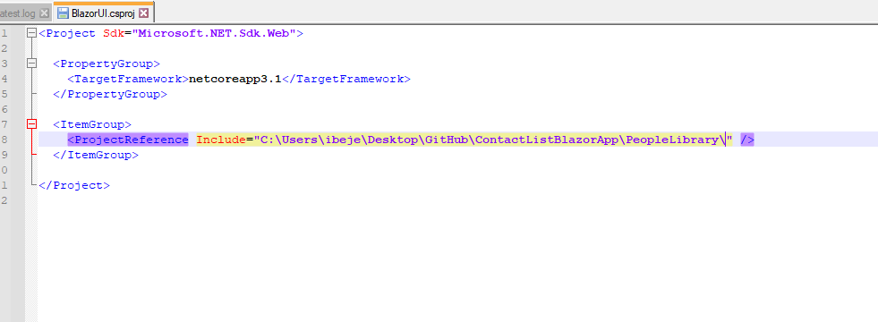 Blazor App doesn't add reference to working class library · Issue #31505 · dotnet/aspnetcore ...