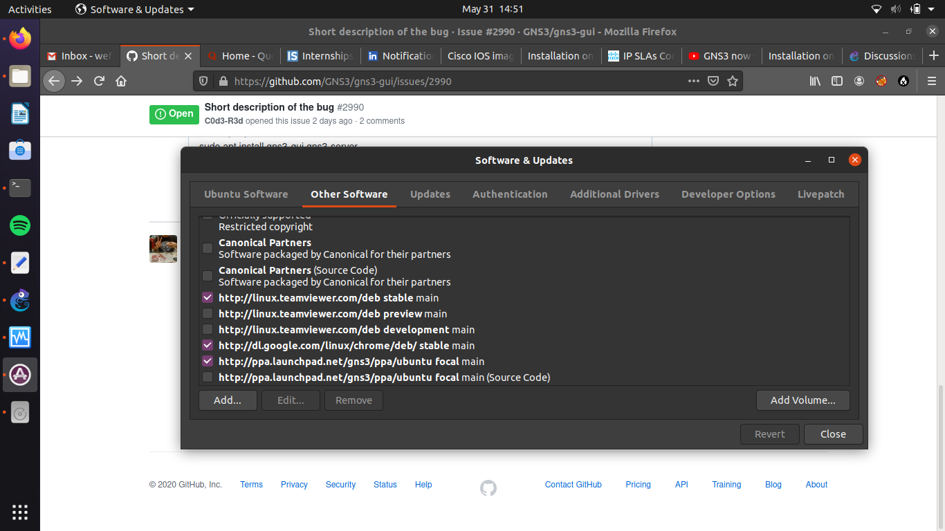 Short description of the bug · Issue #2990 · GNS3/gns3-gui · GitHub