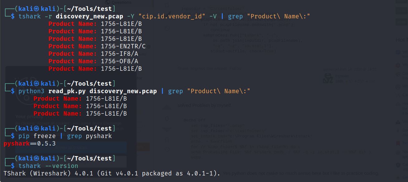 Pyshark Not Able To Get Full Packet Like Tshark · Issue 620 · Kiminewt Pyshark · Github