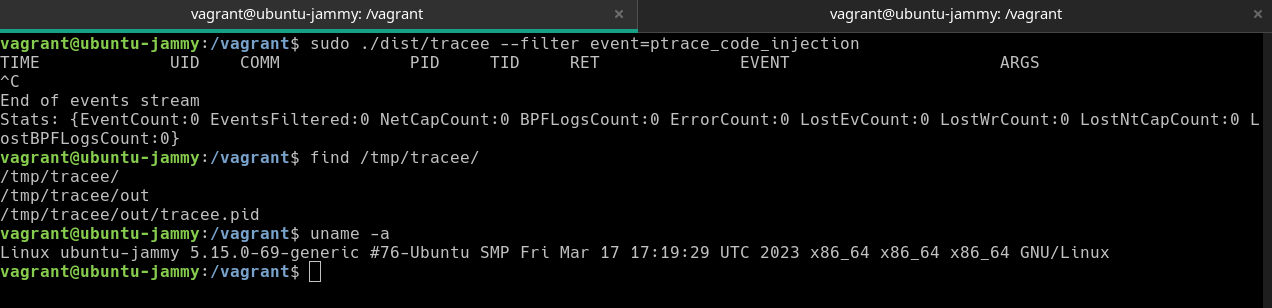 tracee.pid isn't being cleared from /tmp/tracee/out after ctrl+c (kernel v6.1) · Issue #3074 ...
