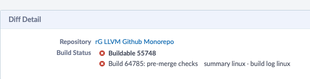 Can't tell failure reason from the log · Issue #176 · google/llvm-premerge-checks · GitHub